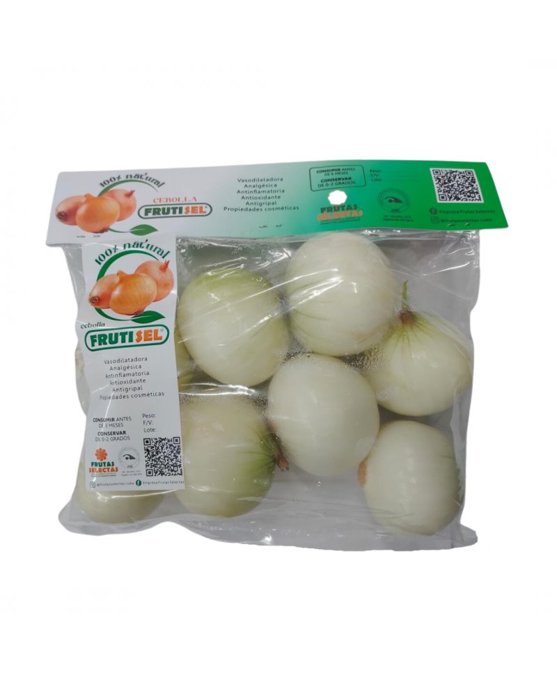 Bolsa de cebolla blanca 1kg - FS